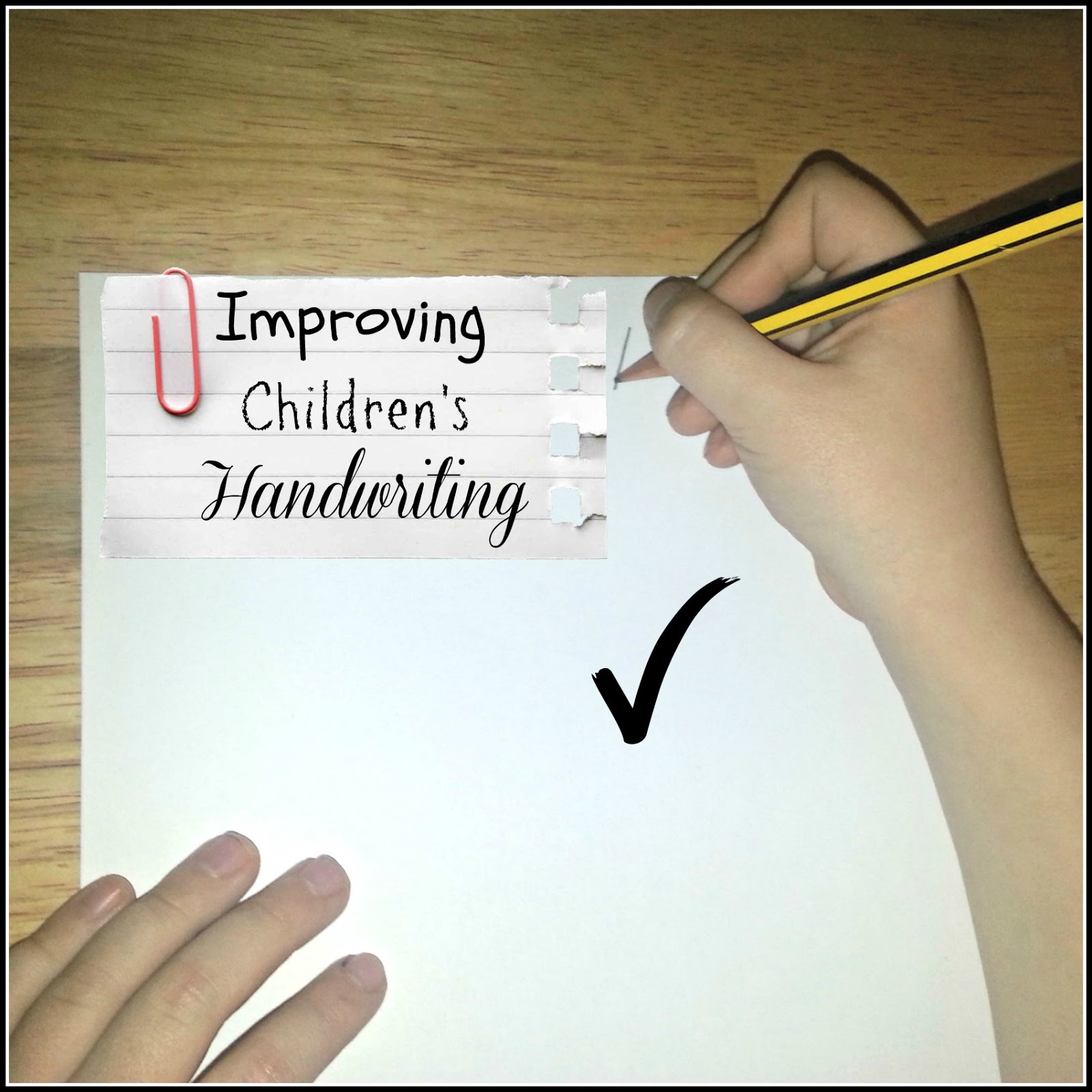 Improving Children's Handwriting with Free Printables | The Parent Game