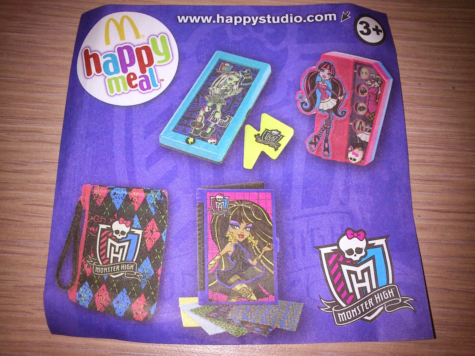 muñecas y otros juguetes: Monster High Happy Meal # 1