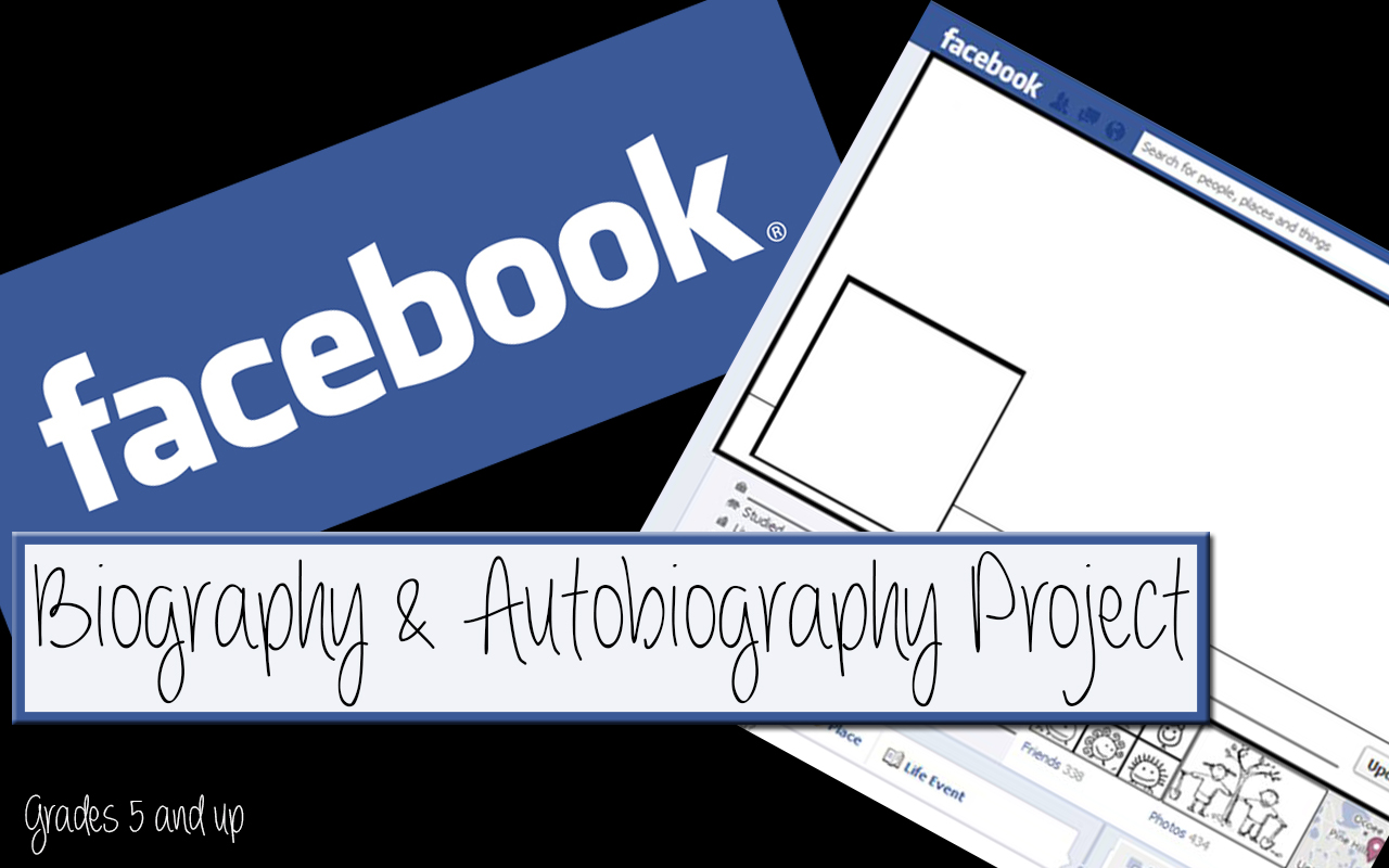 Facebook Biography and Autobiography Printables - Mom Envy