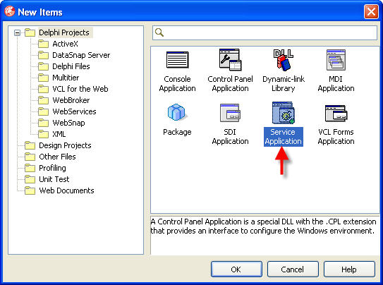 Coding Evolution: Delphi กับการสร้าง Windows Service