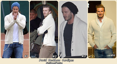 David Beckham Cardigan ~ BeckhamsPassion