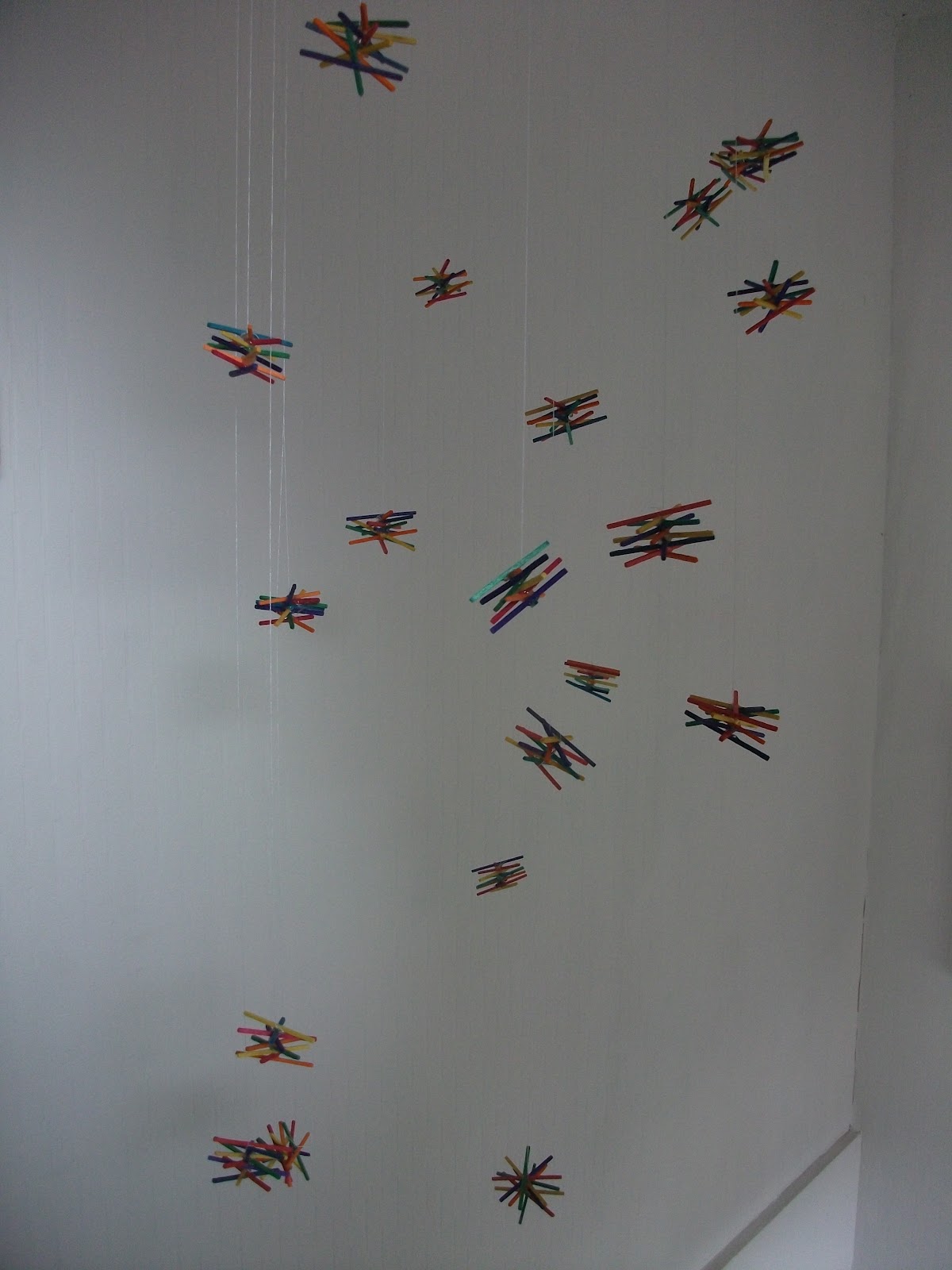 Hayley-Elizabeth's Summer/Personal Work: Coloured match sticks ...