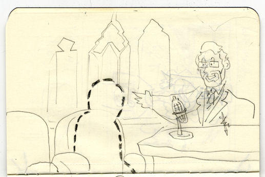 The Ink Puddle Art Blog: Making an Interview Feature Graphic (Process)