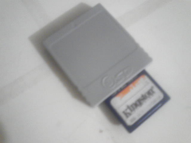 Mi Colección de Videojuegos.: Adaptador Wi SD Memory Adapter (GameCube).