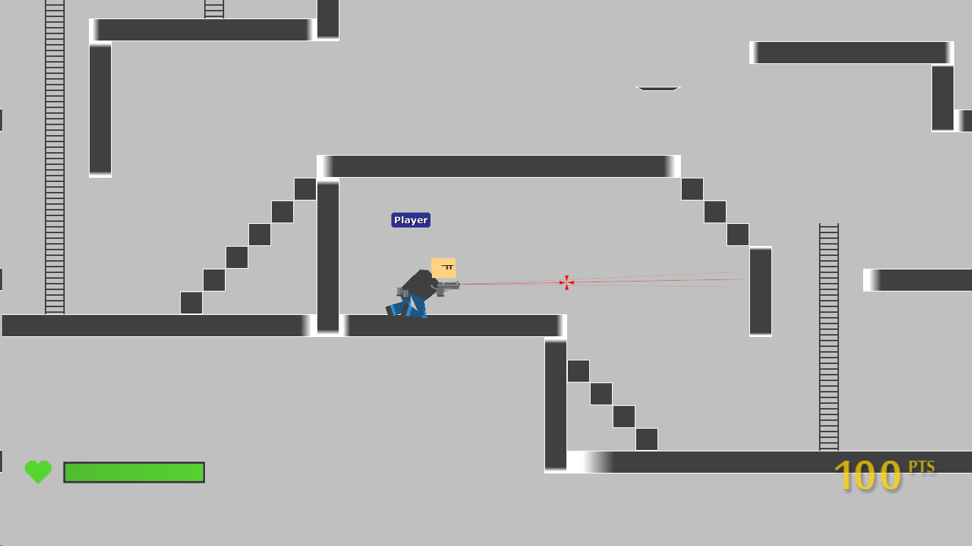 Bullets Are Pretty, a different 2d shooter game