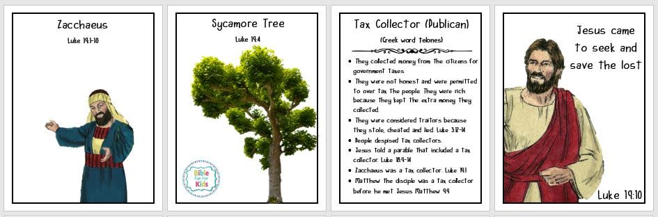Zacchaeus' Life | Bible Fun For Kids