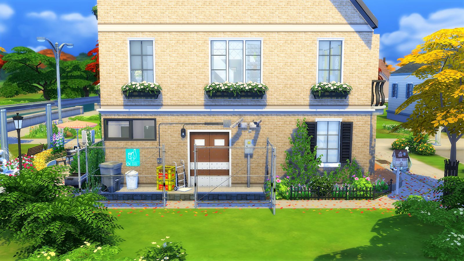 sim house design workshop: Sims 4 Convenience Store 7-ELEVEN ----- 模拟便利店