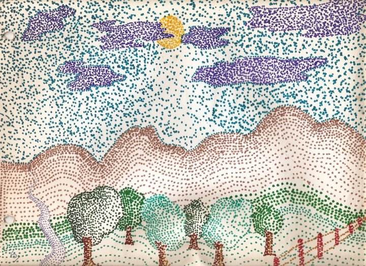 Imagenes de dibujos hechos con puntos - Imagui