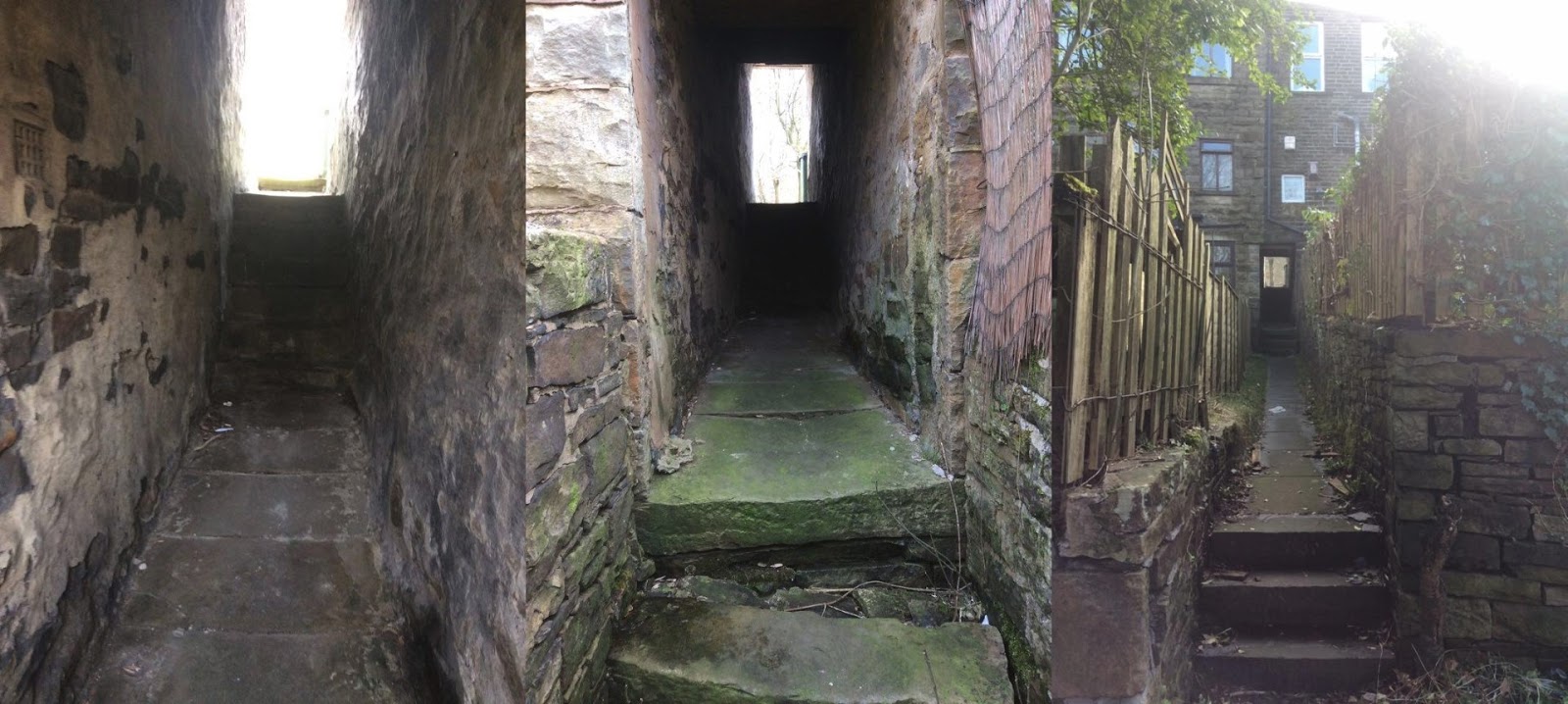 Haslingden Old and New...: SOME of the GINNELS, ALLEYWAYS AND SNICKETS ...