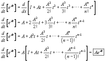A mind dump of mathematics...: The Matrix Exponential Function