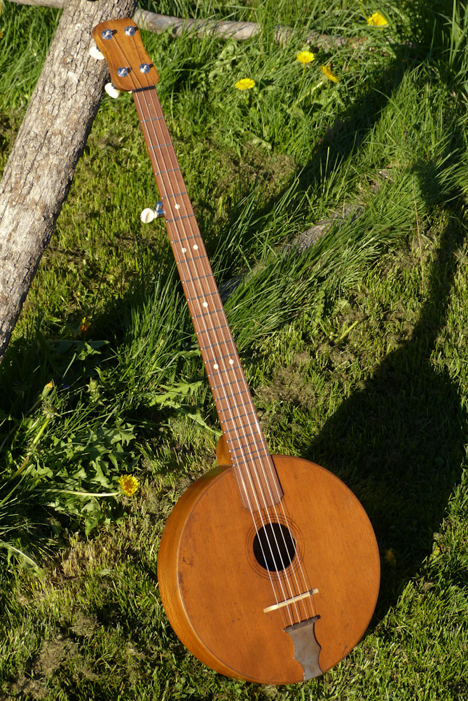 1880s Unmarked 5-String Banjola