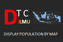 Menampilkan Jumlah Penduduk Pada Peta Menggunakan Highmaps