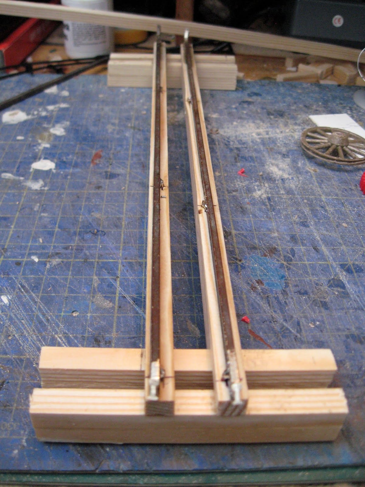 Peckforton Light Railway: How I constructed a timber gantry crane