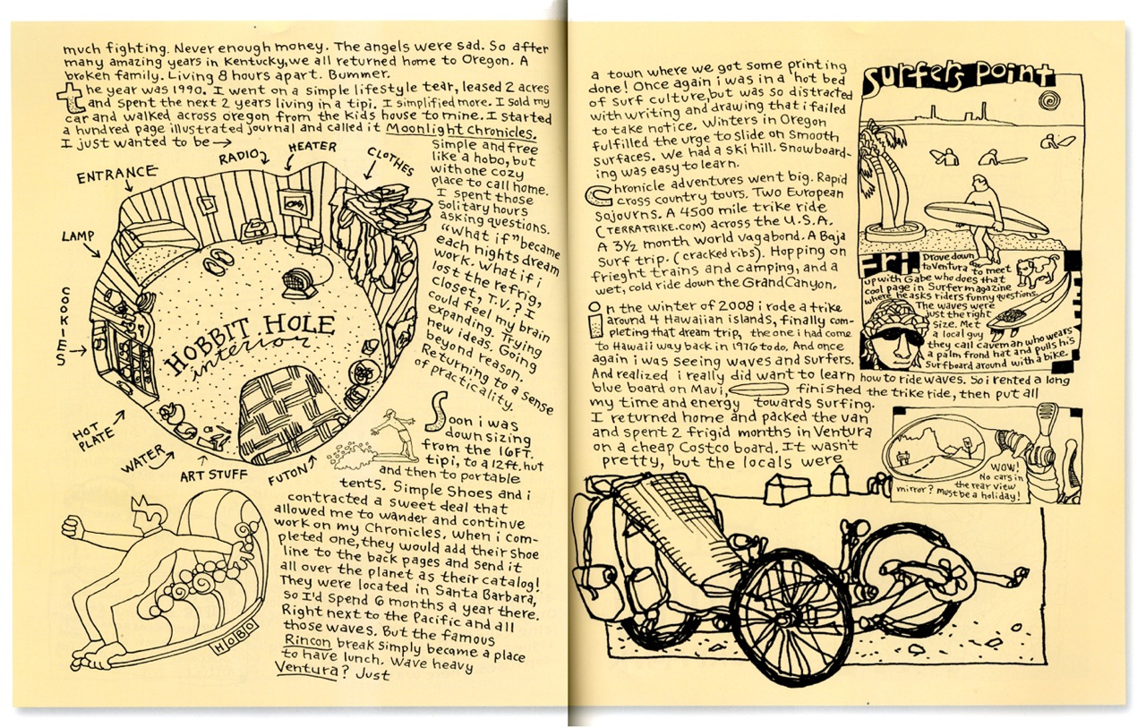 Steve Olpin filmmaker : Dan Price in The Surfer's Journal