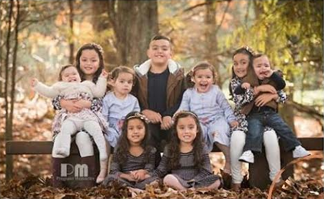 Photos: Amazing! Couple had 4 sets of twins under four years and all ...