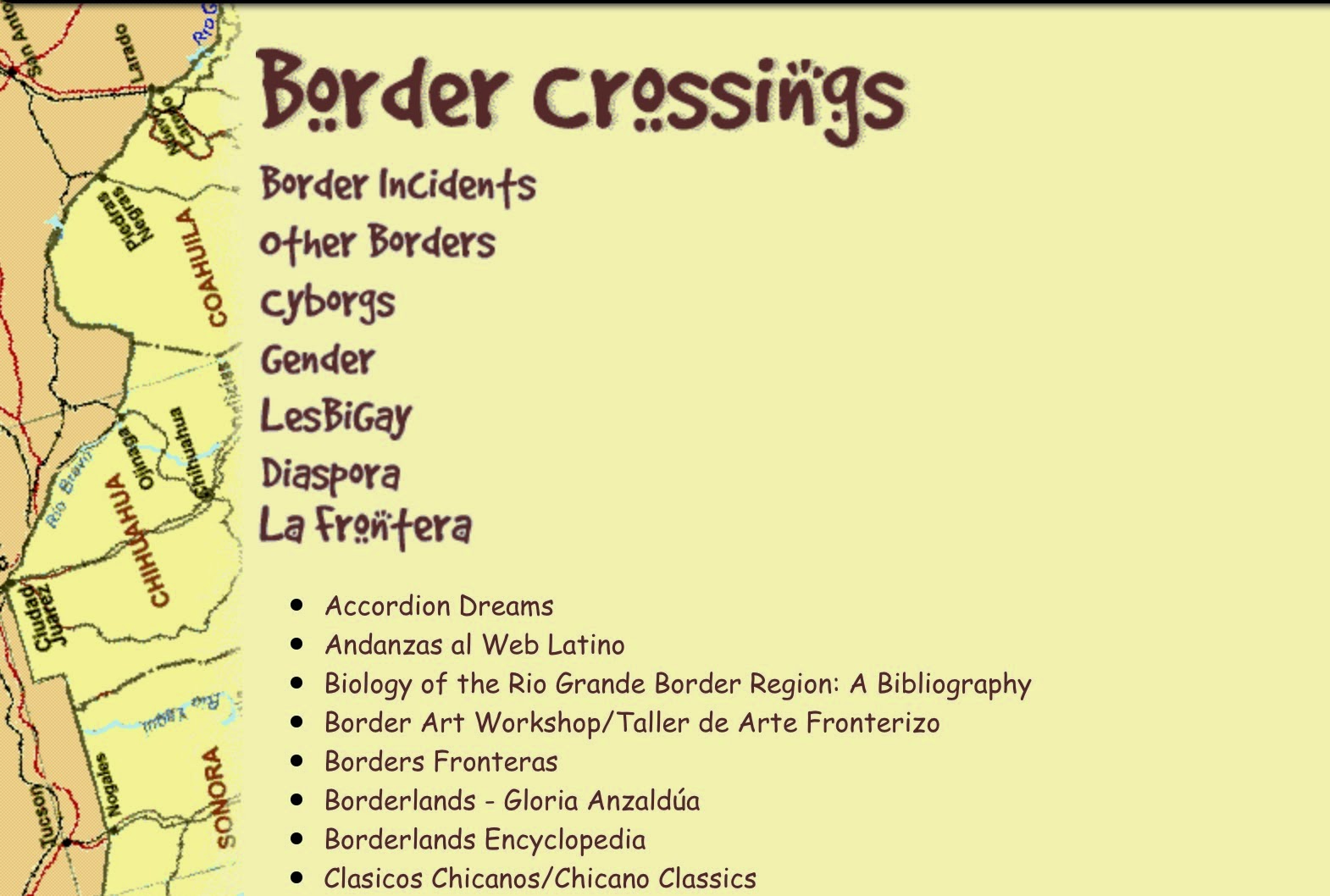 The Diverse History of Digital Humanities: Border Crossings, 1998
