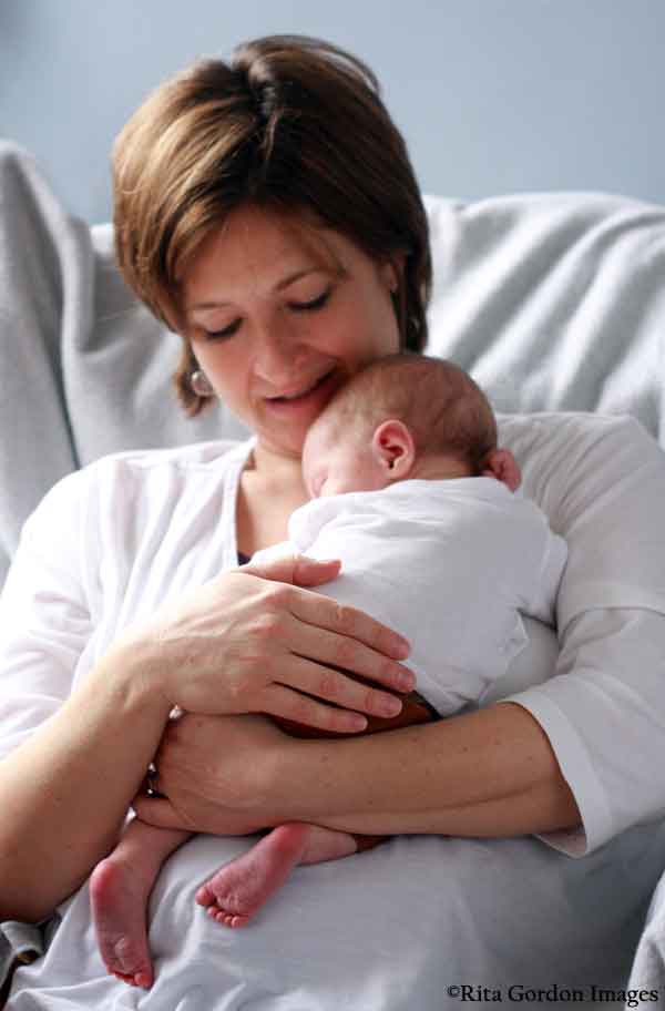 Rita Gordon Images: Christine & Baby John Ginnity Portraits