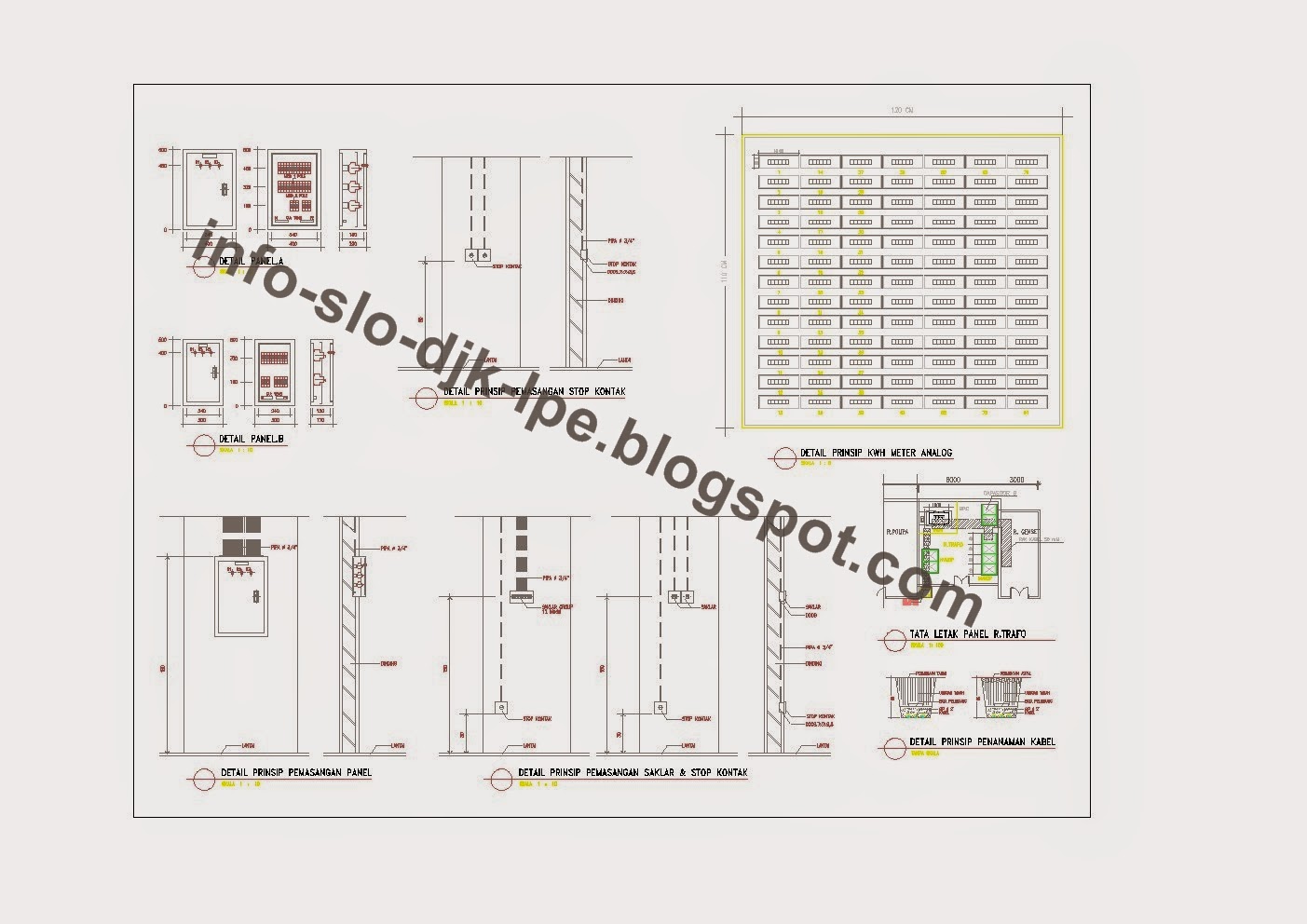 SLO / SERTIFIKASI LAIK OPERASI: Gambar Single Line Diagram