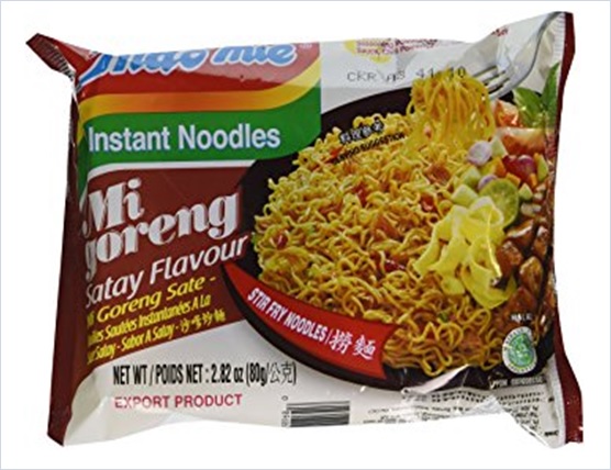 Indomie Mi Goreng Instant Fried Noodles Satay Flavor - Sale Indomie