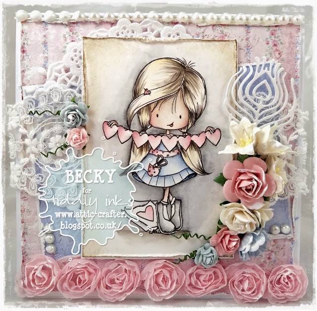 Cards By Becky: Wryn's Heart, New Tiddly Ink Release