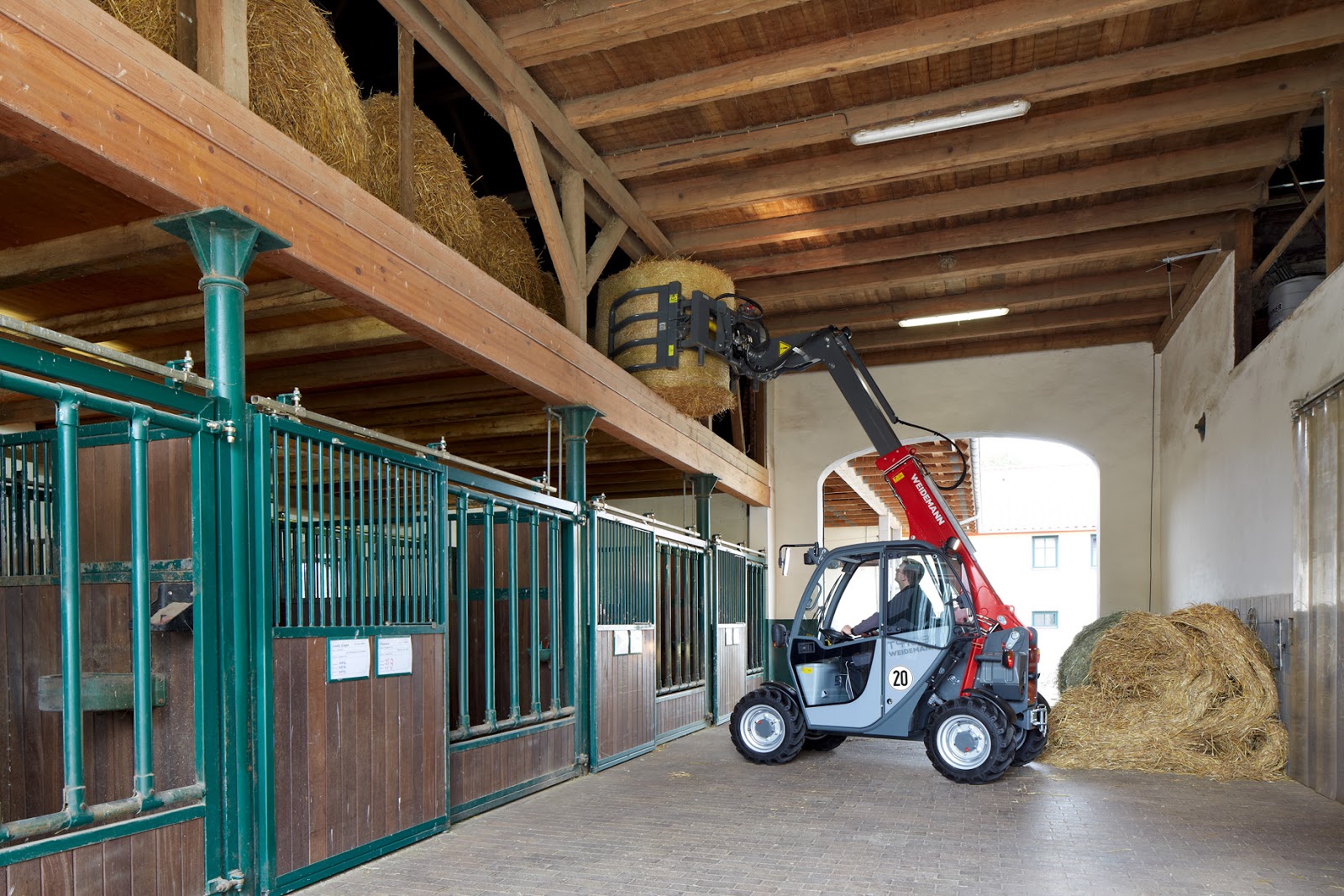 Weidemann verreiker of telescooplader