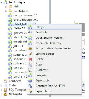 Talend Training: Iterate and load multiple files into database using tFlelist and tMysqlout