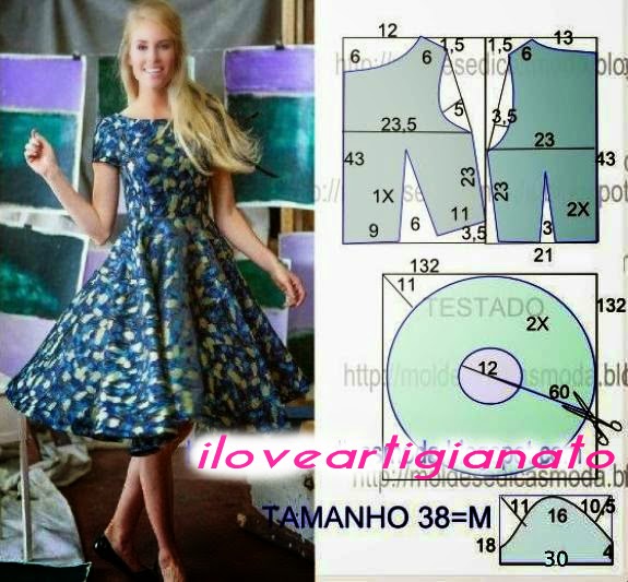 I Love Artigianato: Cartamodelli gratis