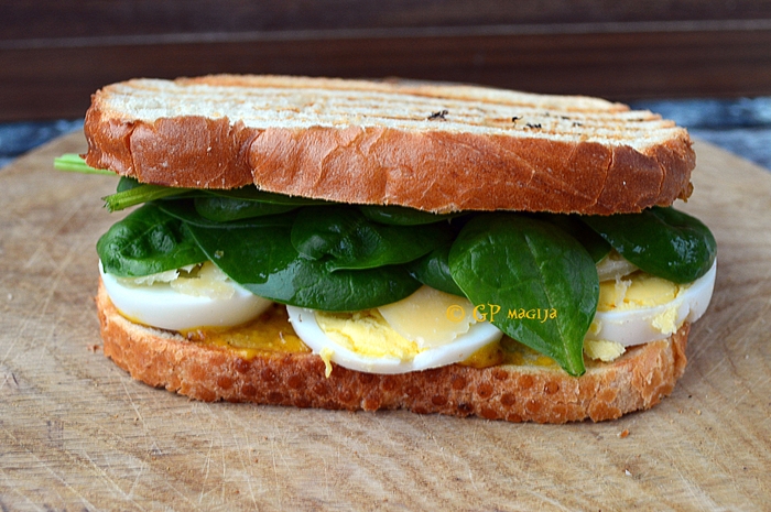 GĖRIMŲ IR PATIEKALŲ MAGIJA: Sumuštinis su kiaušinių salotomis