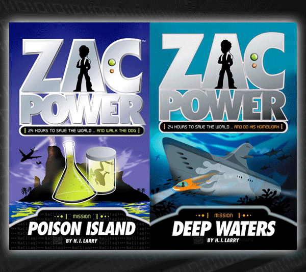 Wonderbrary: Series: Zac Power - Author H.I. Larry - Ages 8+