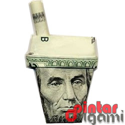 Origami Uang Kertas Unik | Cara Membuat Origami | Bunga | Binatang ...