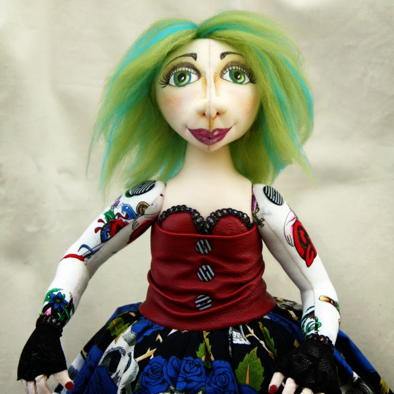 Cornish Dragon: Pip the Newest Doll.