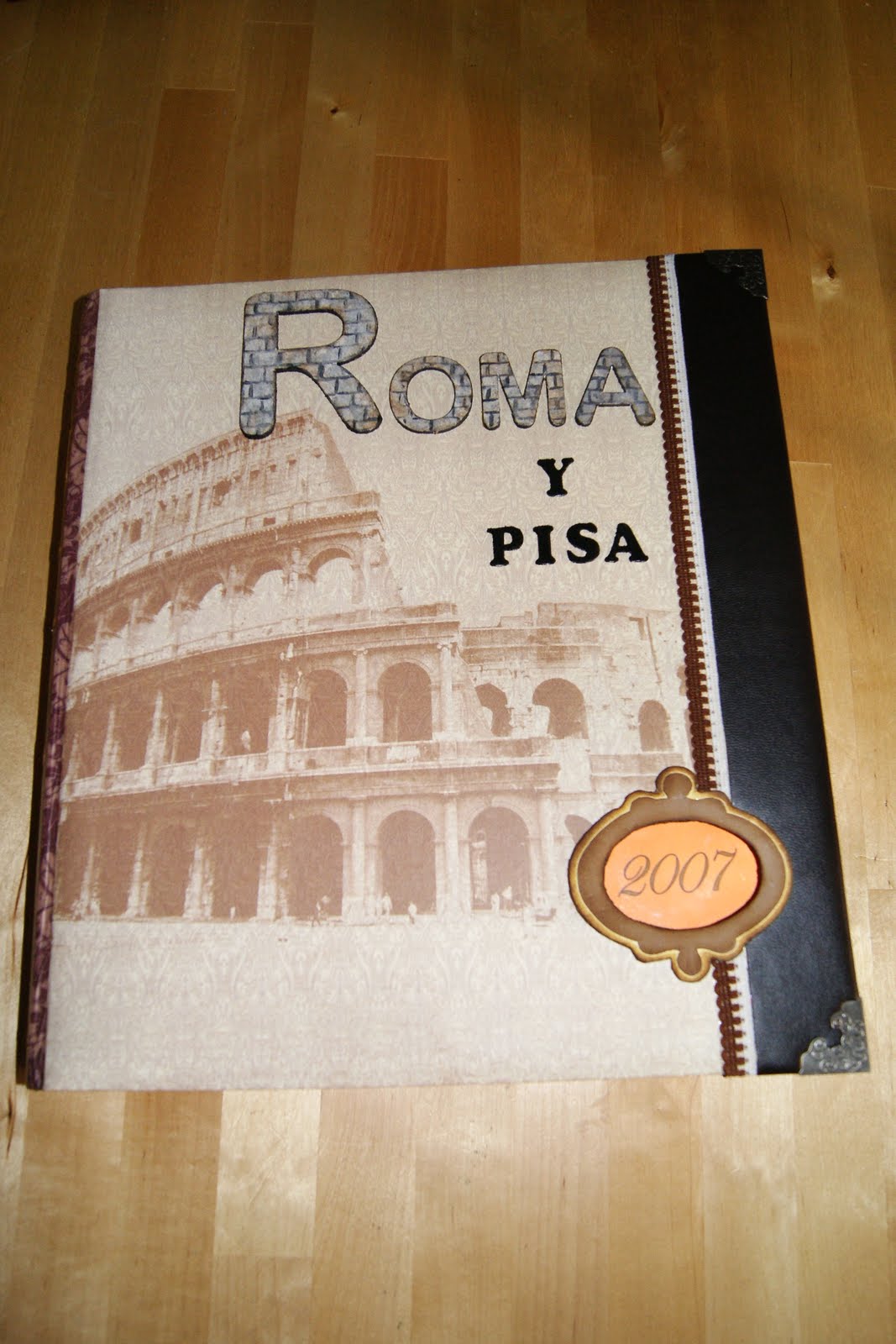 Lady scrapy: Album de Roma 2ª parte.