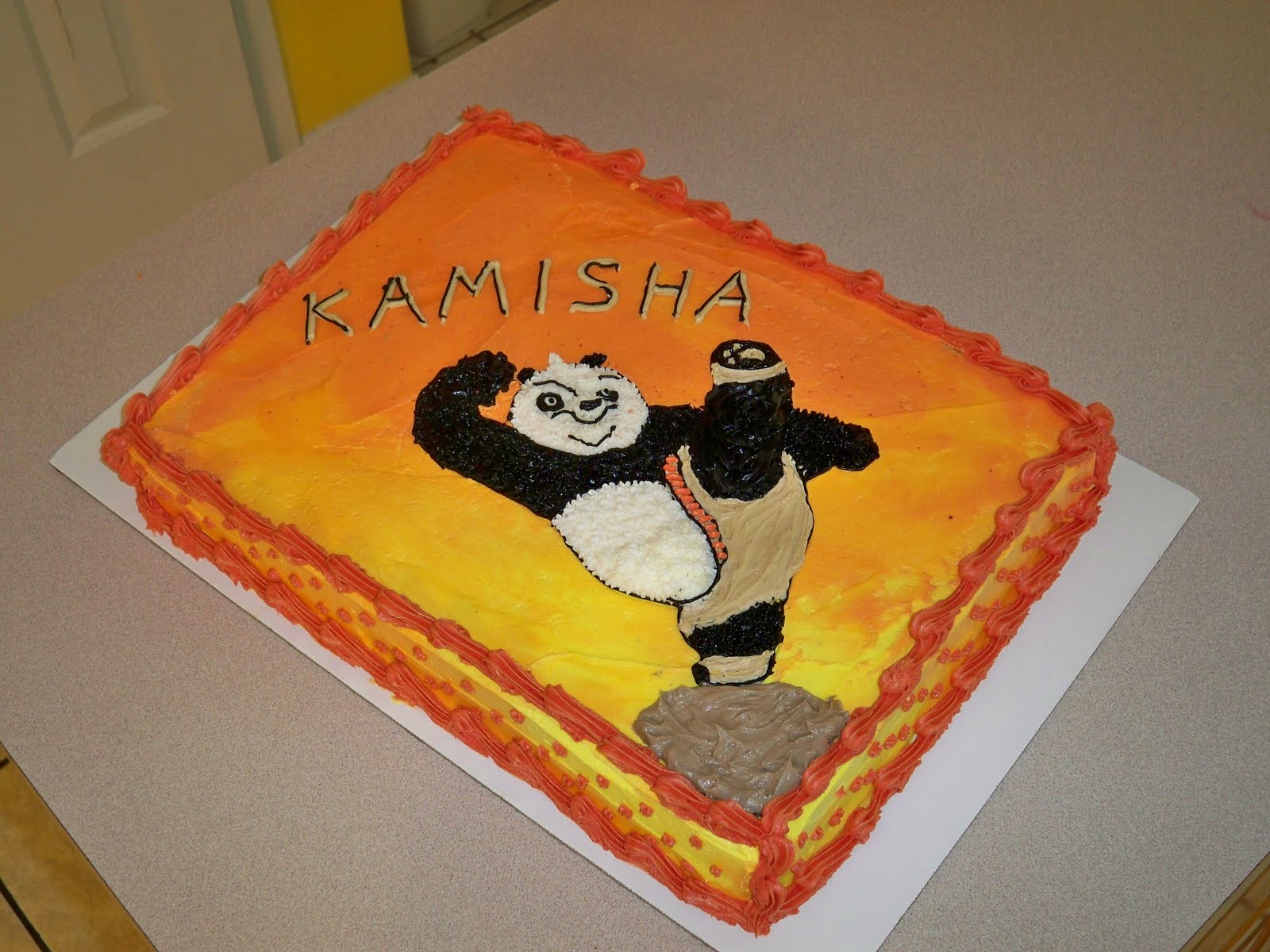 Cakes From the Heart: Kung Fu Panda Cake