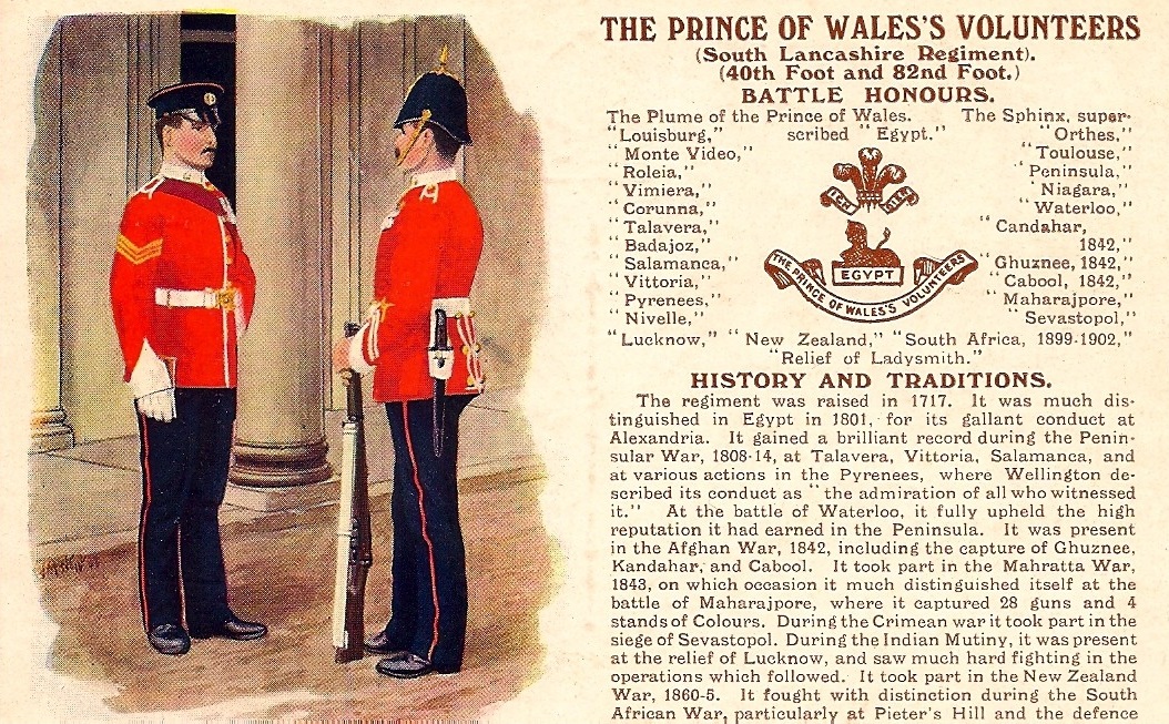 Army Service Numbers 1881-1918: South Lancashire Regiment - 1st & 2nd ...