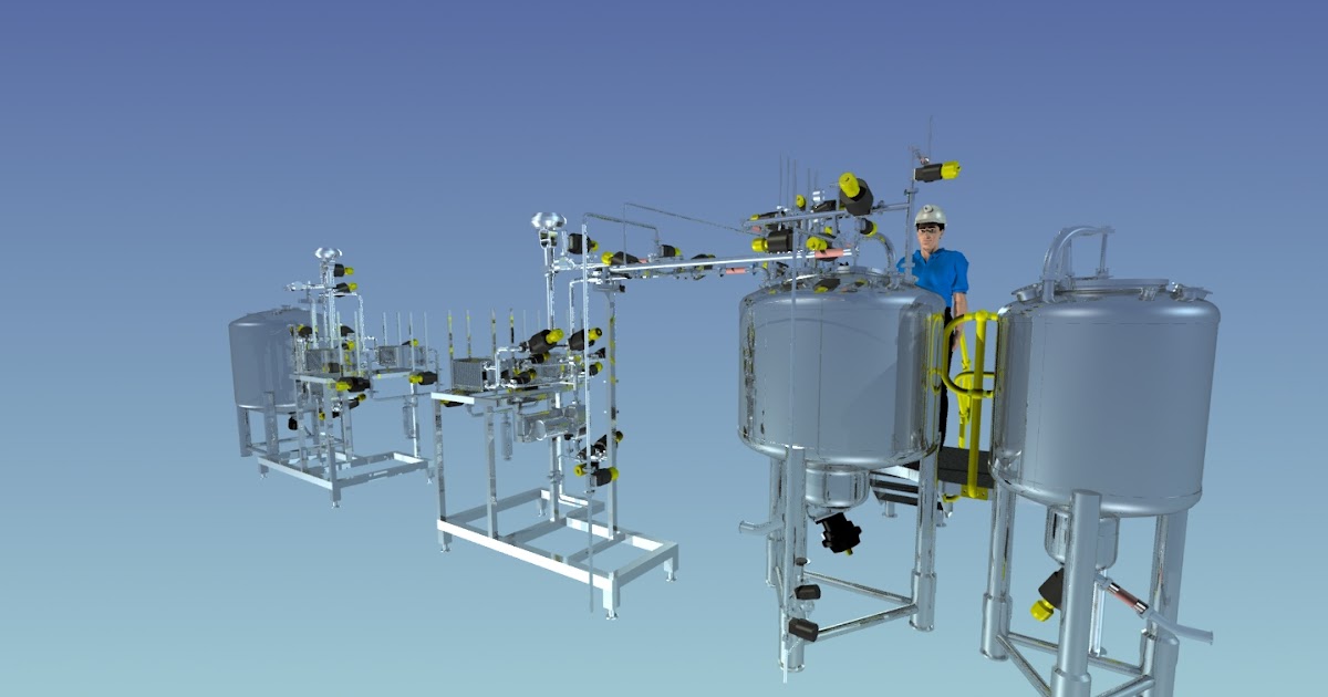 Process Plant Piping || Download free 3D cad models #100175