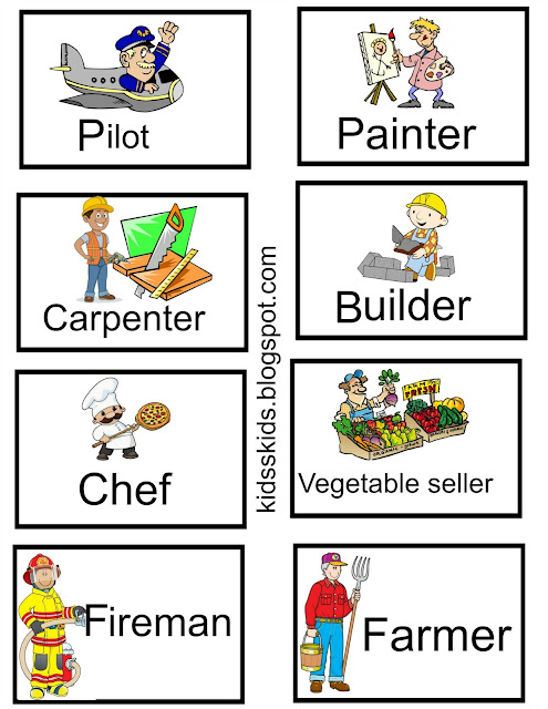 Free Occupations and Jobs Flashcards