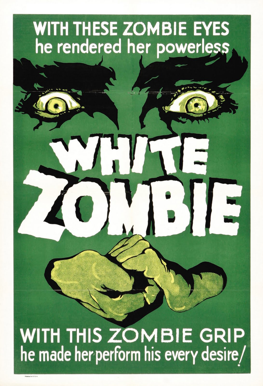 File:White Zombie Poster.jpg - Wikimedia Commons