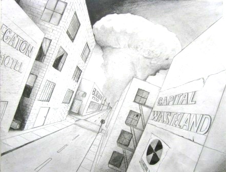 ARTISUN: 1 Point Cityscapes - Student Work