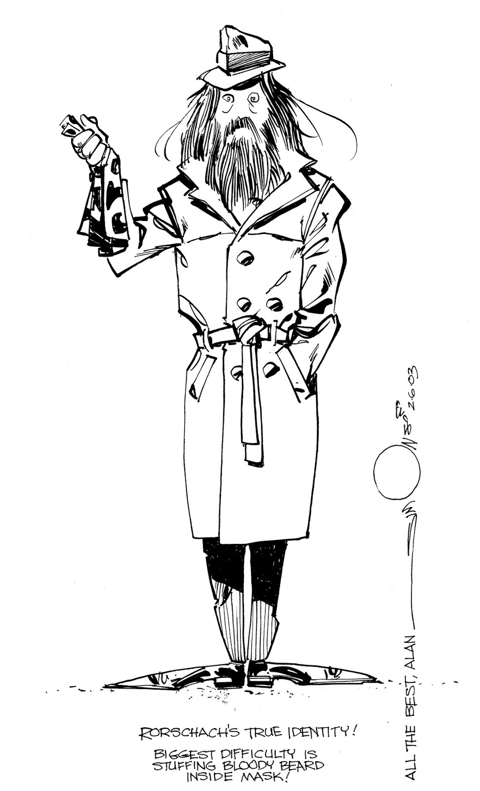 * ALAN MOORE WORLD *: Walt Simonson reveals Rorschach's true identity