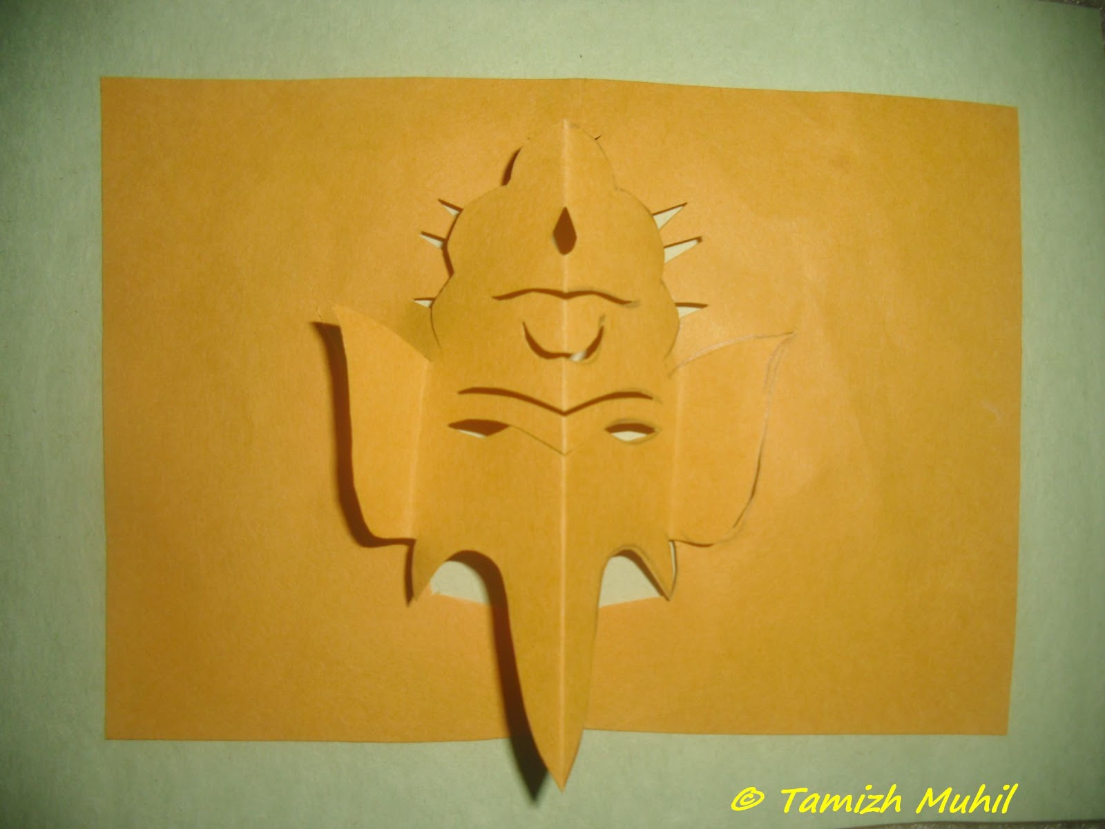 3D Paper Ganesha