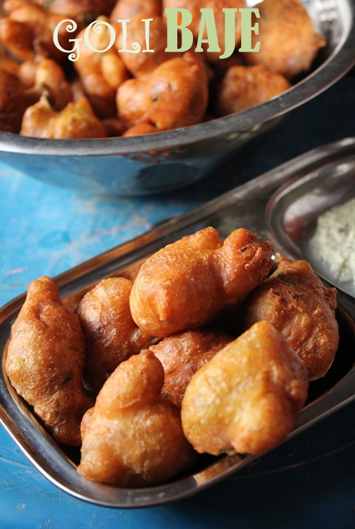 Goli Baje Recipe / Mangalore Bajji Recipe / Bajji with Getti Chutney ...