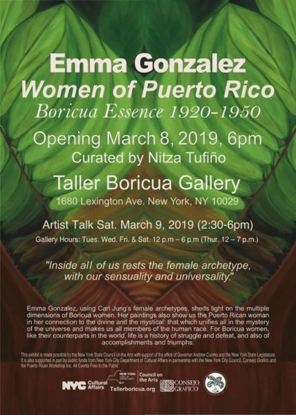 Emma Gonzalez / Women of Puerto Rico / Boricua Essence 1920-1950 at ...