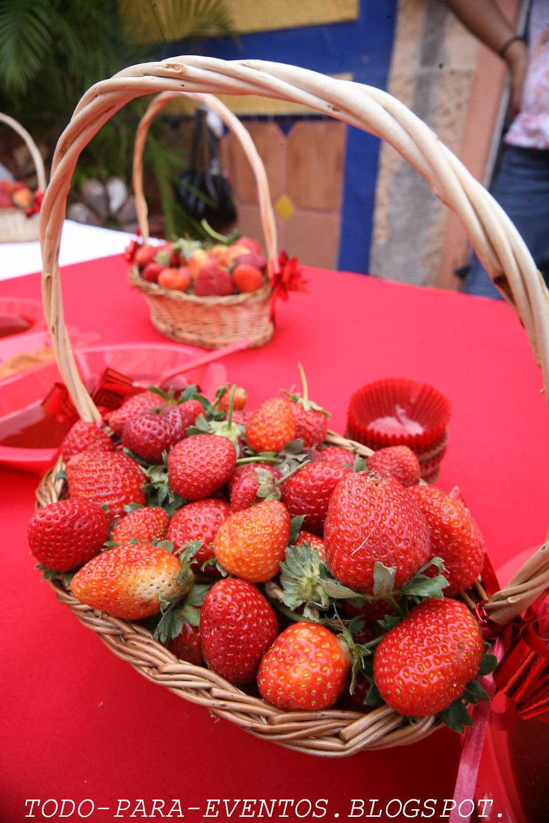 Todo Para Eventos: FRESAS.