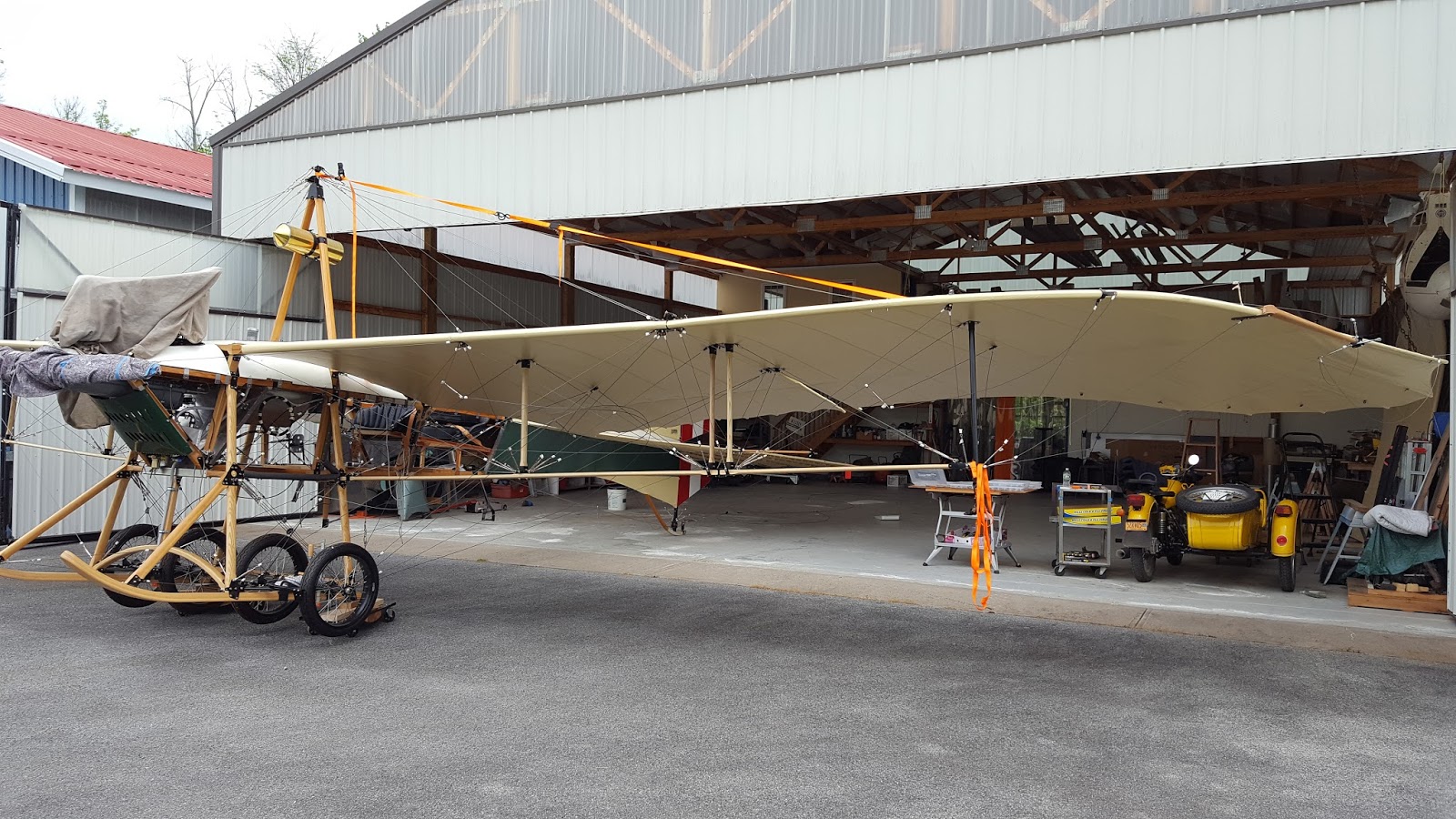 Building a 1912 Taube Airplane