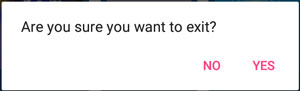 Different exit confirmation dialogs(eg:Rate us) in Android Studio