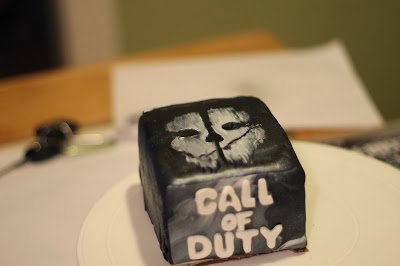 LaLa Cake: How to Make a Call of Duty Ghosts Cake