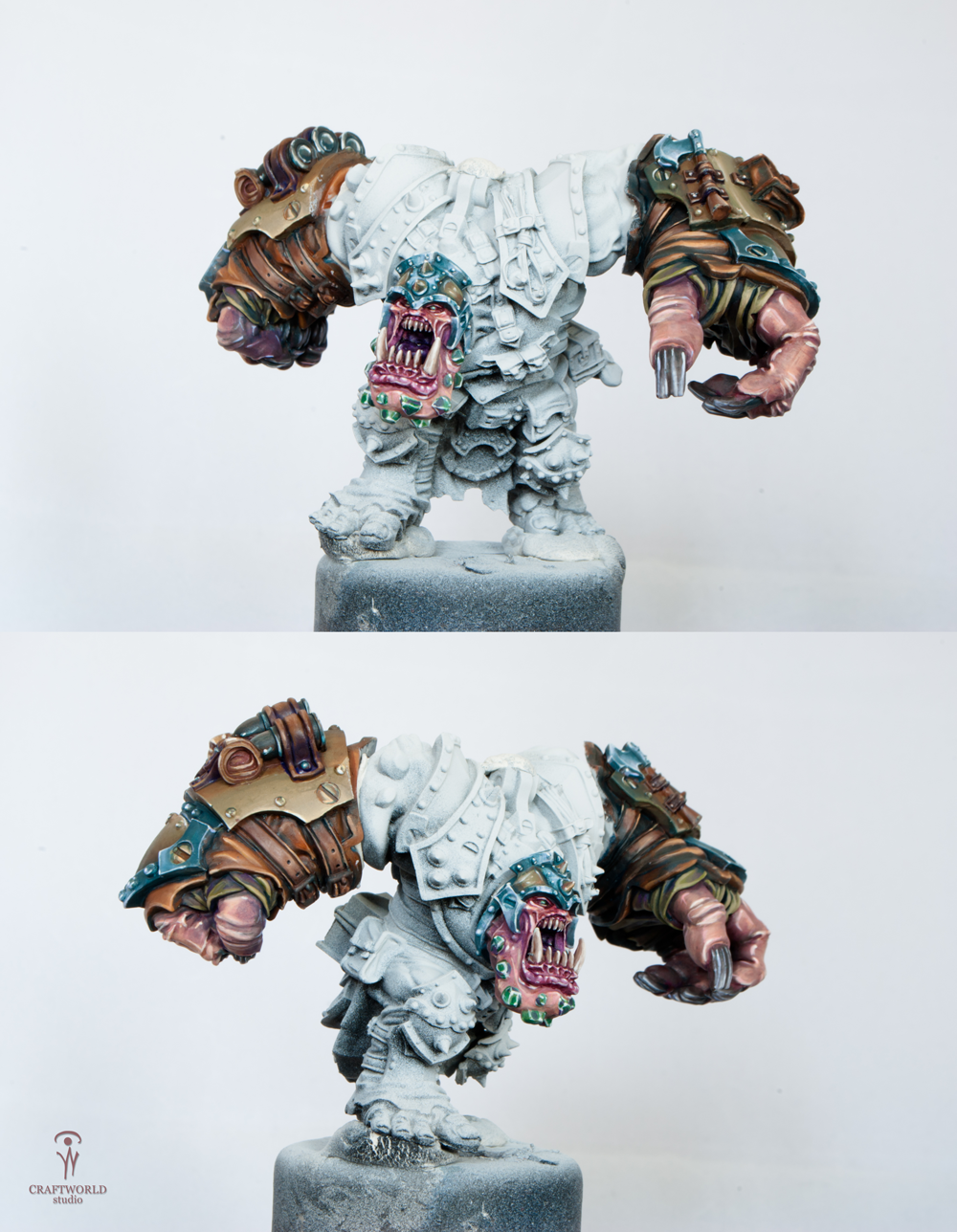 warcolours information: OTHER TECHNIQUES: 1. Non Metallic Metal - NMM