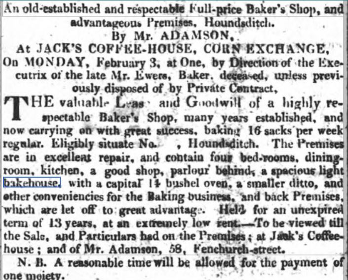 The Regency Blog of Lesley-Anne McLeod: The Joy of Bakeries