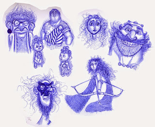 Hamo's Art Blog: Brave Sketches