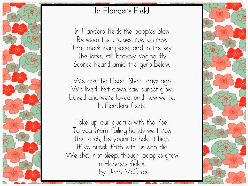 In That Room...: Veterans Day FREEBIE - The Poppy Lady!